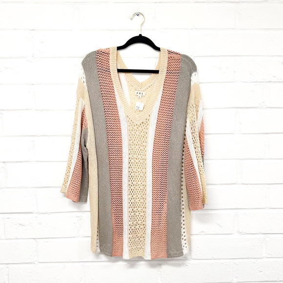 Sweaters | Pol Mesh Sweater Nwt Msrp 78 | Poshmark